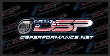 DSP Solid Color Vinyl Decal - Driven Speed Performance