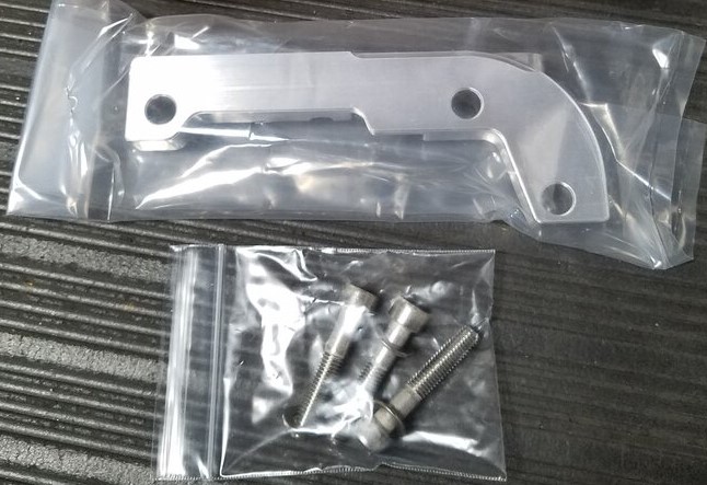 A/C Billet Adapter for C6 Pan - Driven Speed Performance