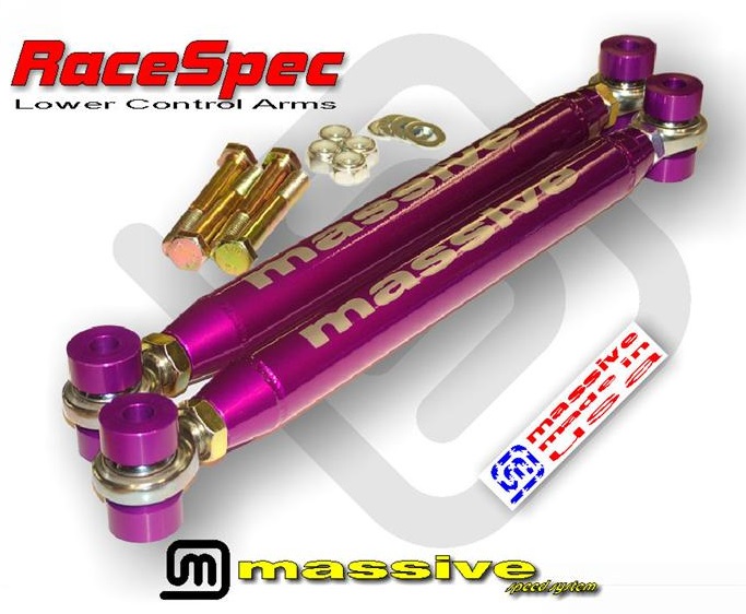 Massive Speed System Rear Control Arms & Adjustable Panhard Bar for ...